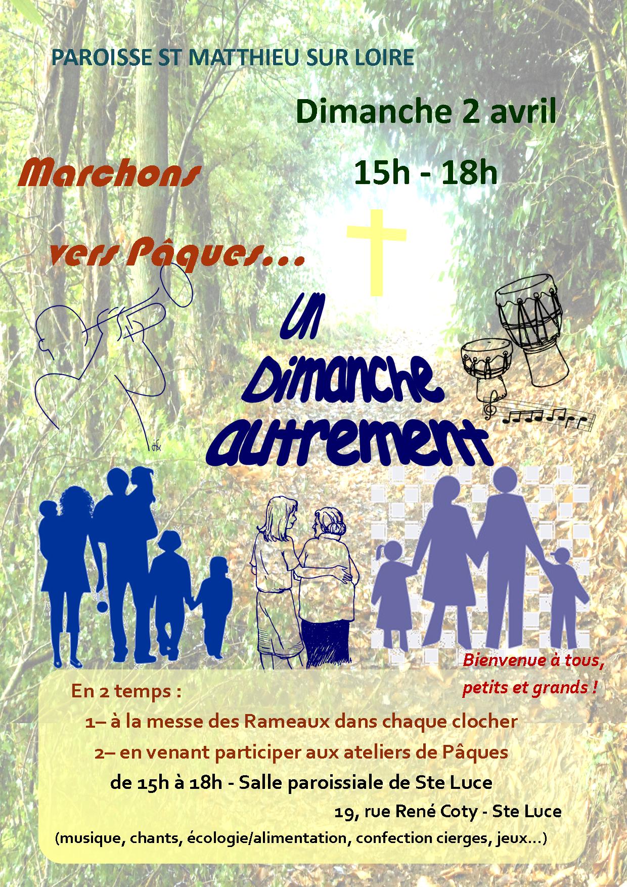 UN DIMANCHE AUTREMENT – Paroisse Saint-Matthieu UN DIMANCHE AUTREMENT – Paroisse Saint-Matthieu